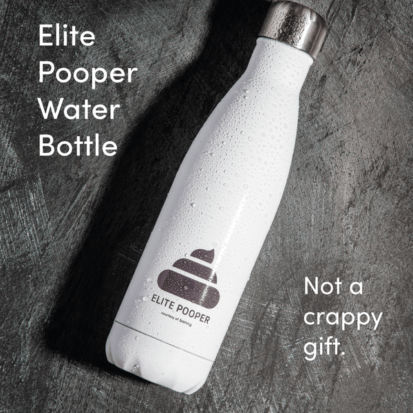 Elite Pooper Water Bottle - Bonny Fiber Supplements